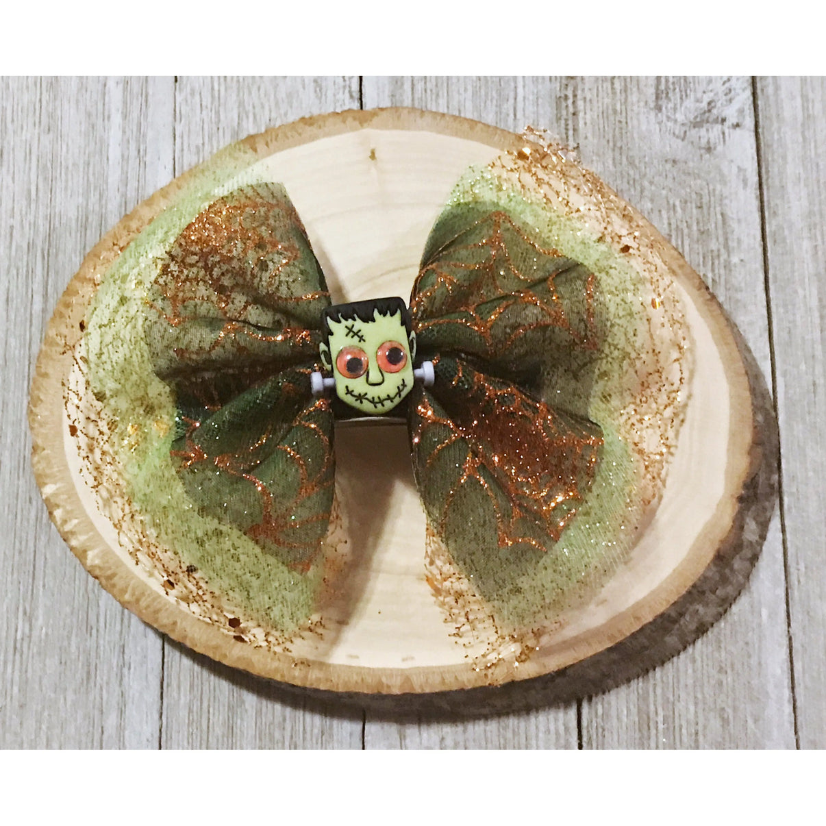 Monster Halloween Hair Bow - Spooky and Playful Hair Accessory - Be ...